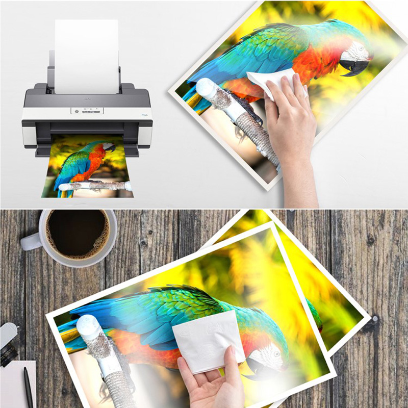 China Oppbag Packing A4 Size Self Adhesive Inkjet Film Sheet Label ...