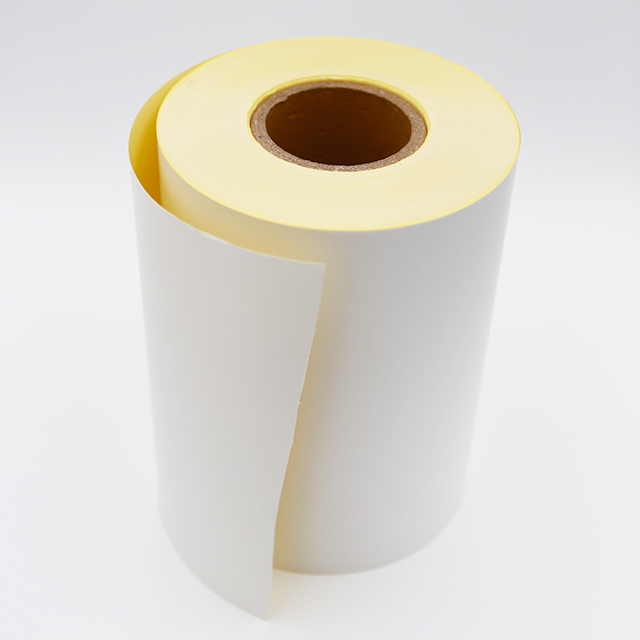 China Top coated thermal paper/anti- freeze hot melt adhesive/60gsm ...
